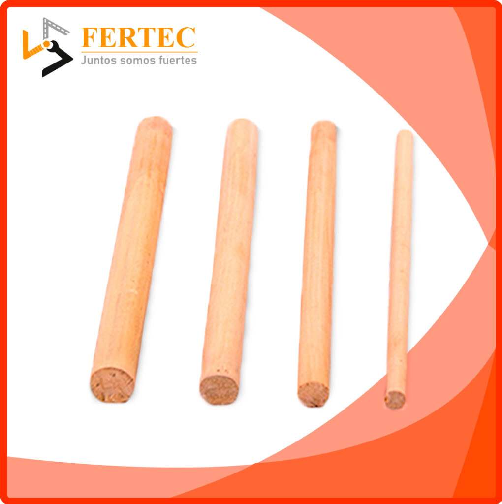 TARUGOS DE MADERA LISO x - Fertec