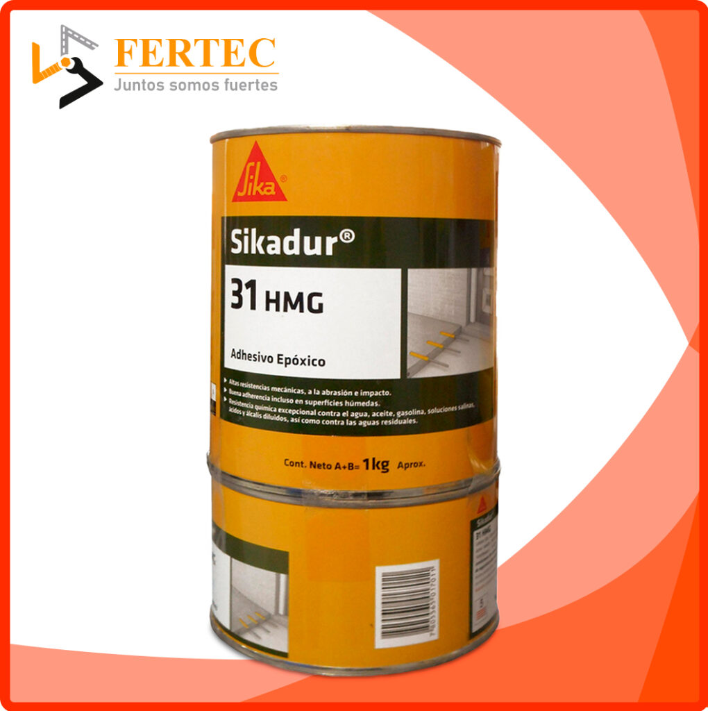 SIKADUR 31 HI MOD GEL X 1KG - Fertec
